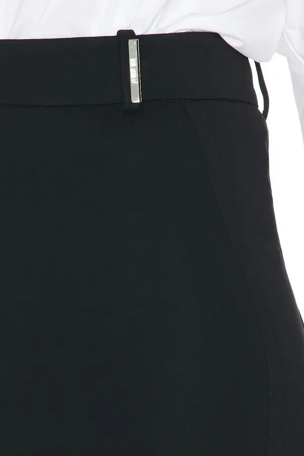Attico Bodycon Mini Skirt - Black