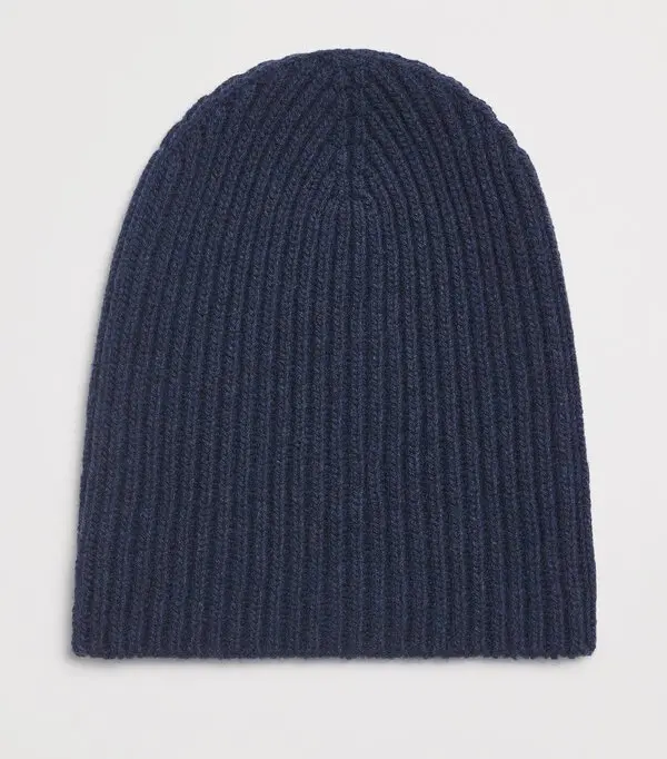 Johnstons Of Elgin Cashmere Ribbed Beanie