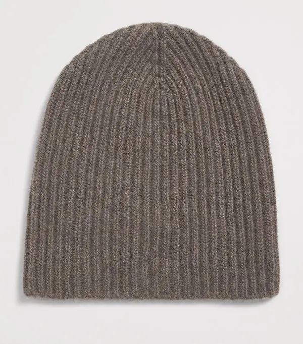 Johnstons Of Elgin Cashmere Ribbed Beanie
