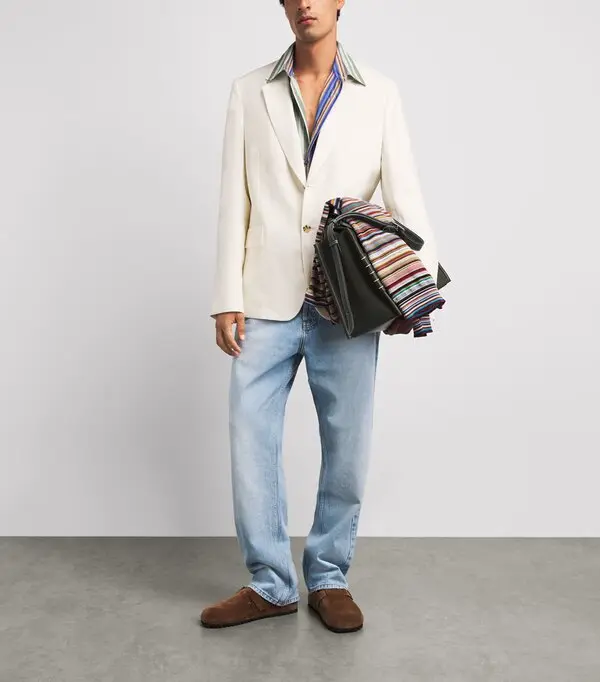 Paul Smith Linen Single-breast Blazer