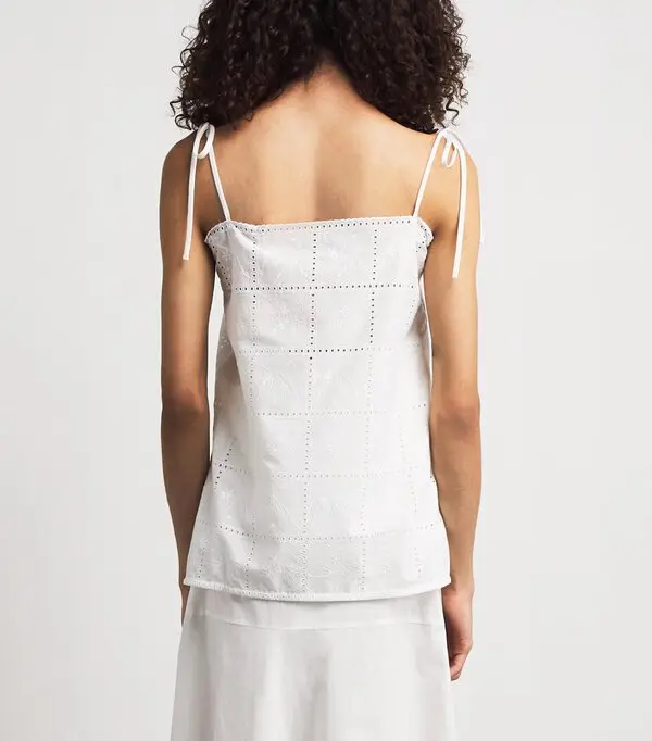 Faithfull The Brand Broderie Anglaise Mora Top