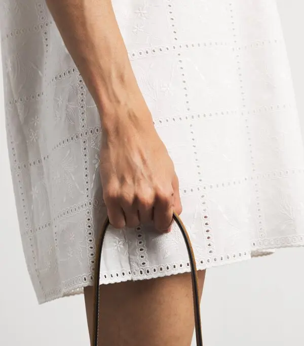 Faithfull The Brand Broderie Anglaise Serafina Mini Dress