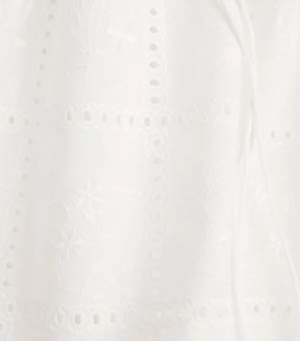 Faithfull The Brand Broderie Anglaise Serafina Mini Dress