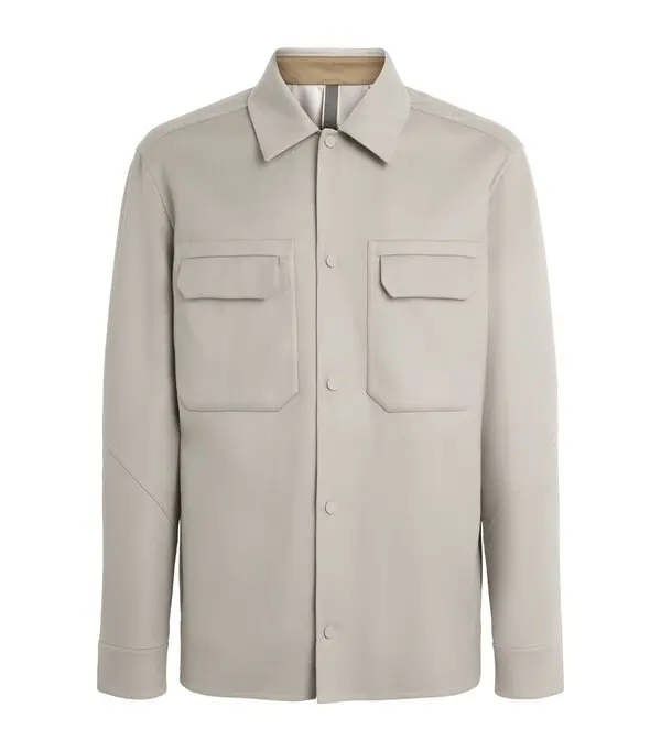 Sease Wool-blend Fleece Overshirt