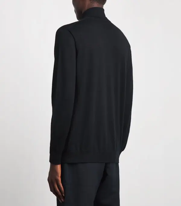 Johnstons Of Elgin Superfine Cashmere Rollneck Sweater