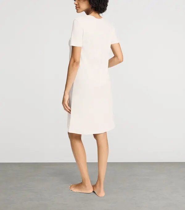 Hanro Cotton Short-sleeve Rosaria Nightdress