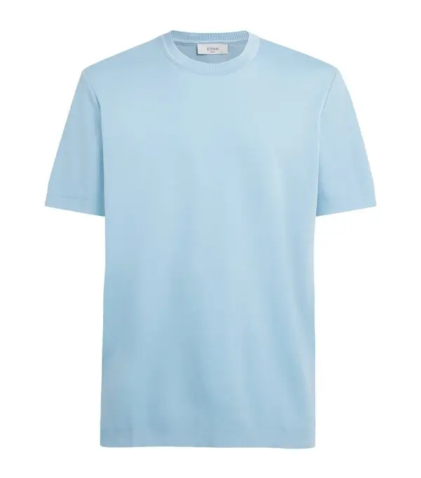 Eton Cotton T-shirt - Blue