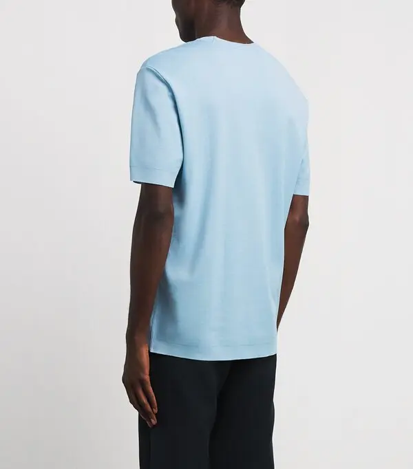 Eton Cotton T-shirt - Blue