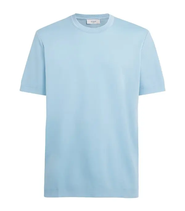 Eton Cotton T-shirt - Blue