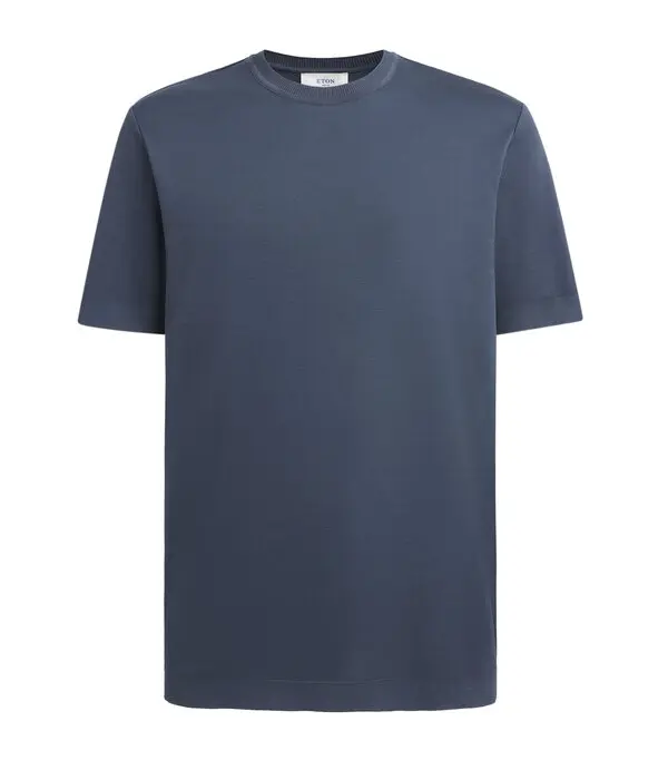 Eton Cotton T-shirt - Navy