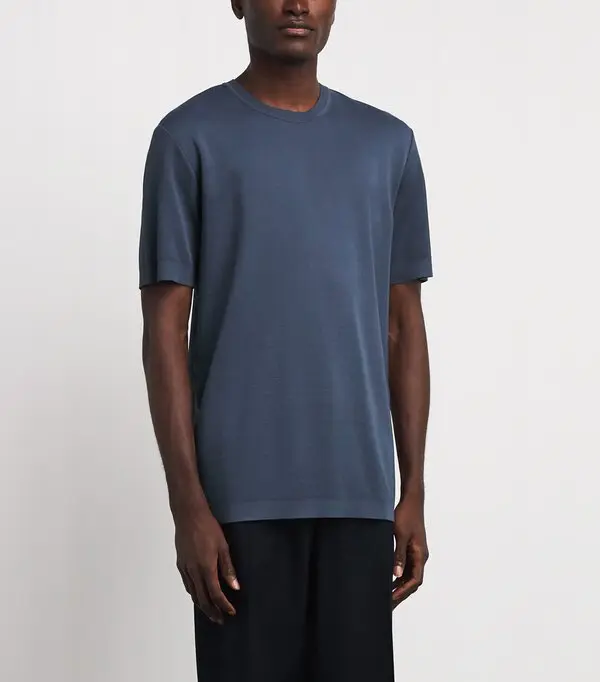 Eton Cotton T-shirt - Navy