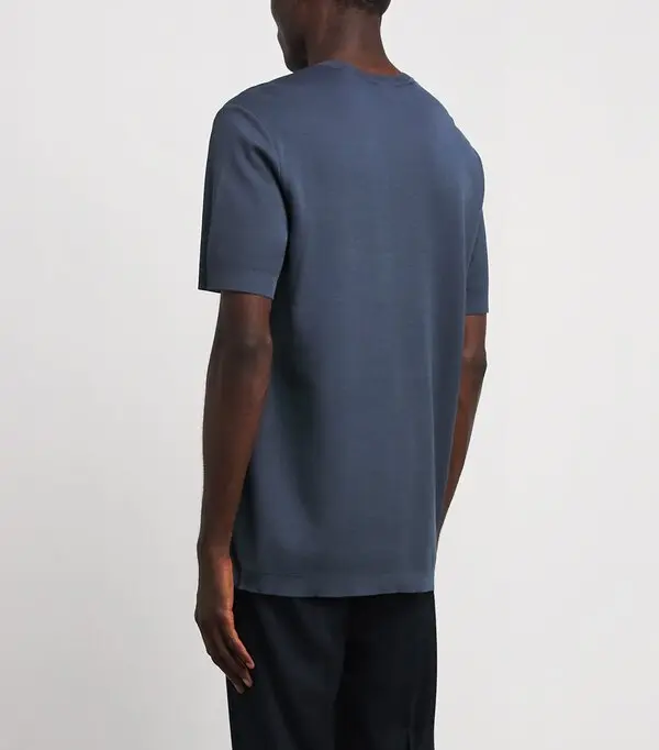 Eton Cotton T-shirt - Navy