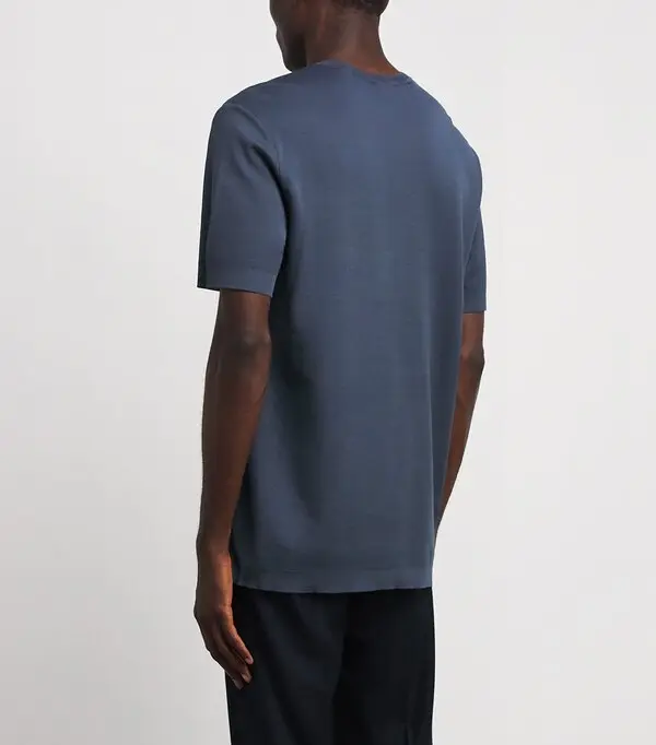Eton Cotton T-shirt - Navy