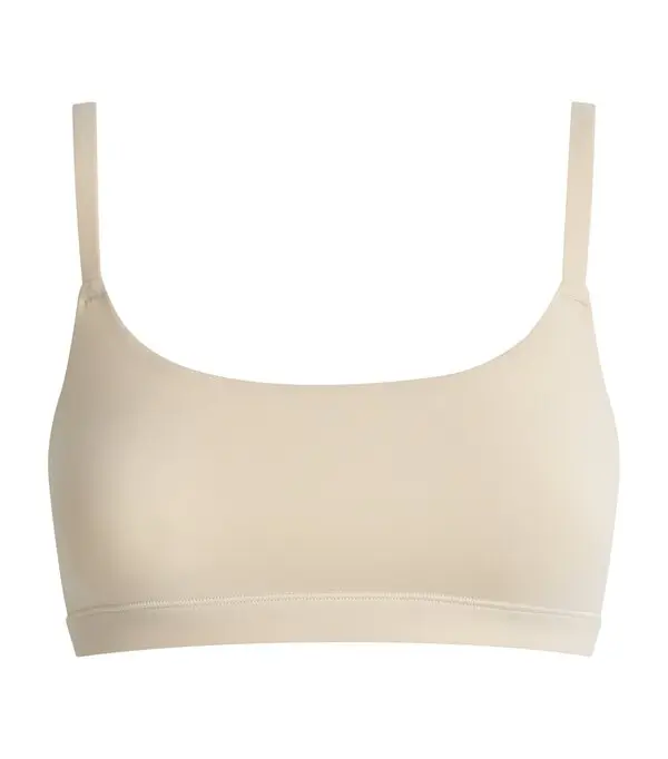 SKIMS Fits Everybody Scoop-neck Bralette - Beige