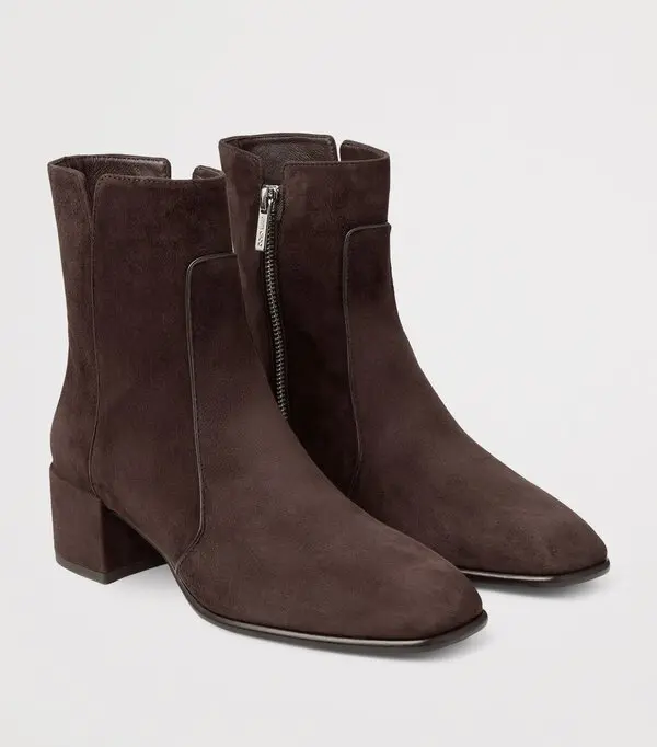 JIMMY CHOO Eliot 45 Suede Ankle Boots