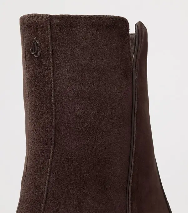 JIMMY CHOO Eliot 45 Suede Ankle Boots
