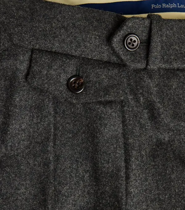 Polo Ralph Lauren Wool Pleated Trousers