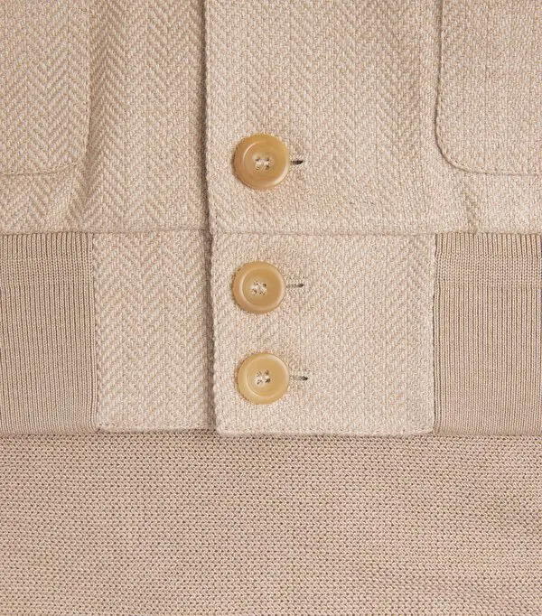 Ralph Lauren Purple Label Silk-cotton Hybrid Jacket