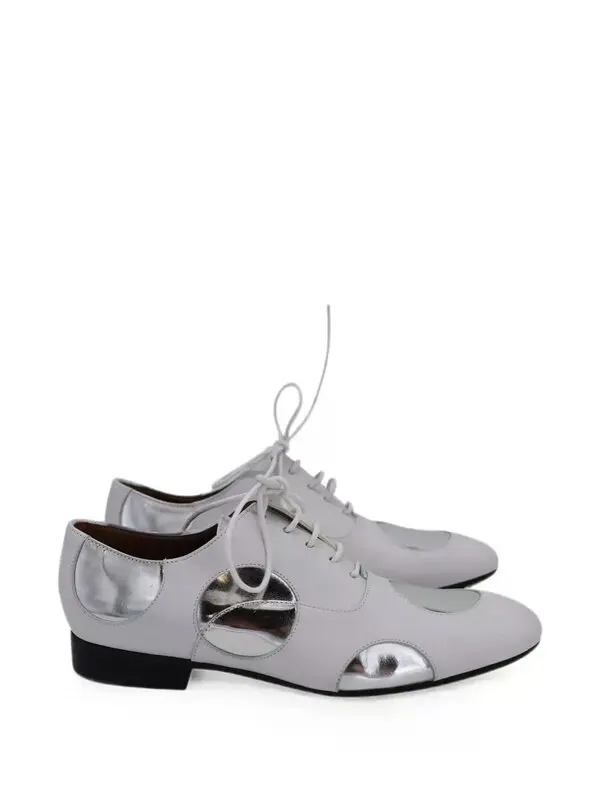 Marni Polka Dot Lace-up Oxfords
