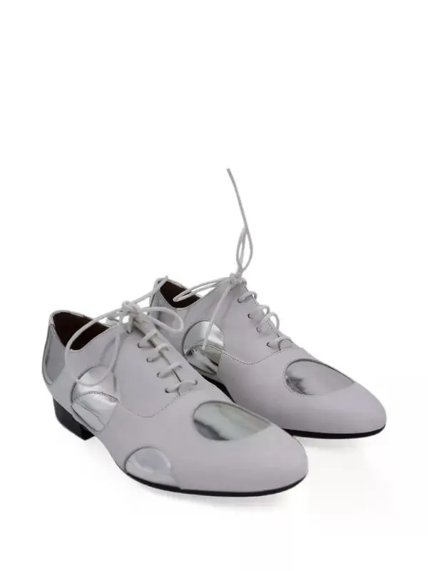 Marni Polka Dot Lace-up Oxfords