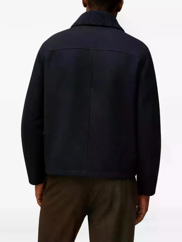 RETORI Detachable-collar Wool Jacket