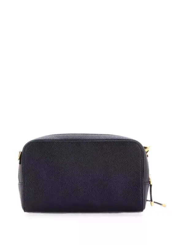 Dior Caro Double Pouch Leather Crossbody Bag