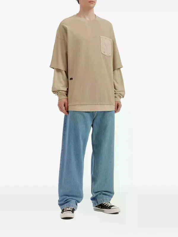 AFTERMATHS Layered Long-sleeve T-shirt