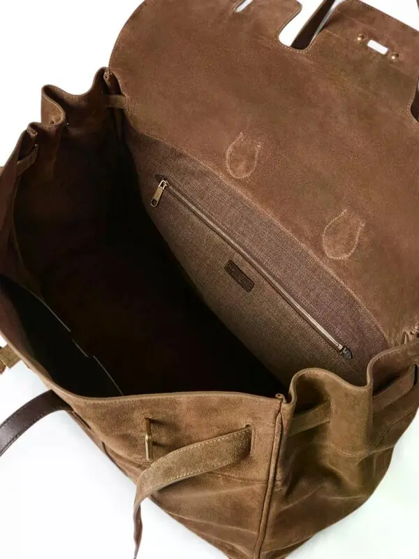 Brunello Cucinelli Explorer Suede Travel Bag