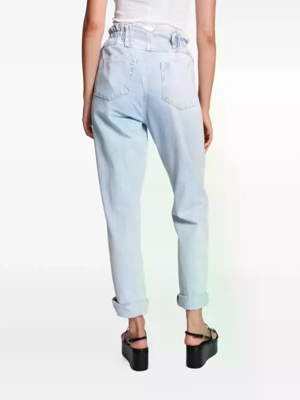 ONETEASPOON Elasticated Pioneer Straight-leg Jeans