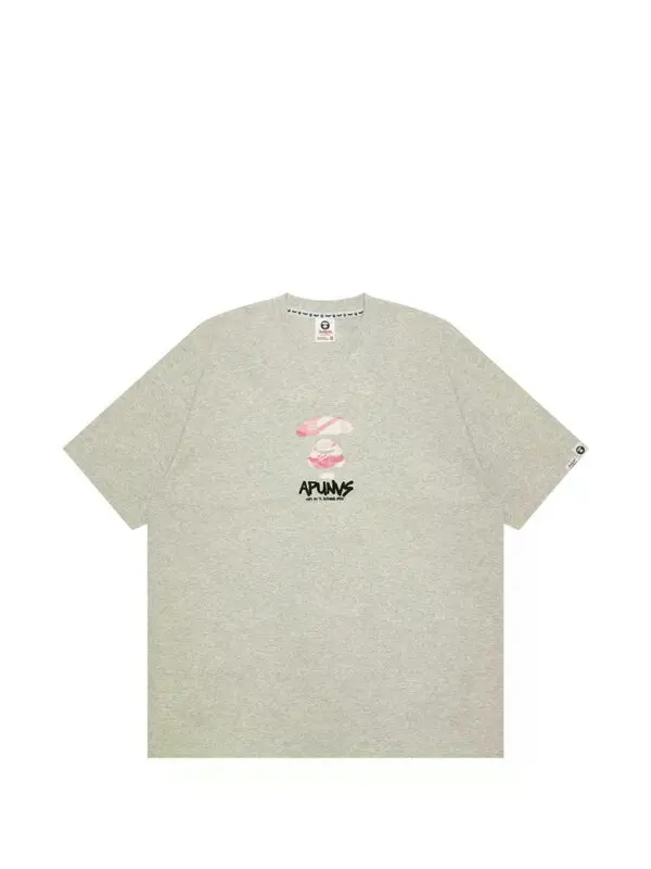 AAPE BY *A BATHING APE Moonface-print T-shirt