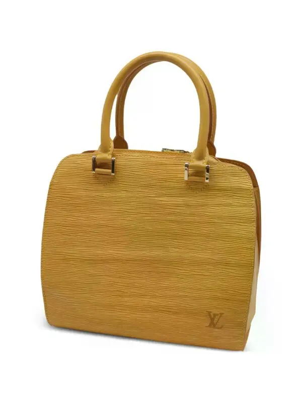 LOUIS VUITTON Pont-neuf Pm Epi Handbag - Yellow