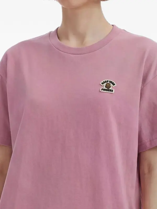 FINGERCROXX Logo-patch T-shirt