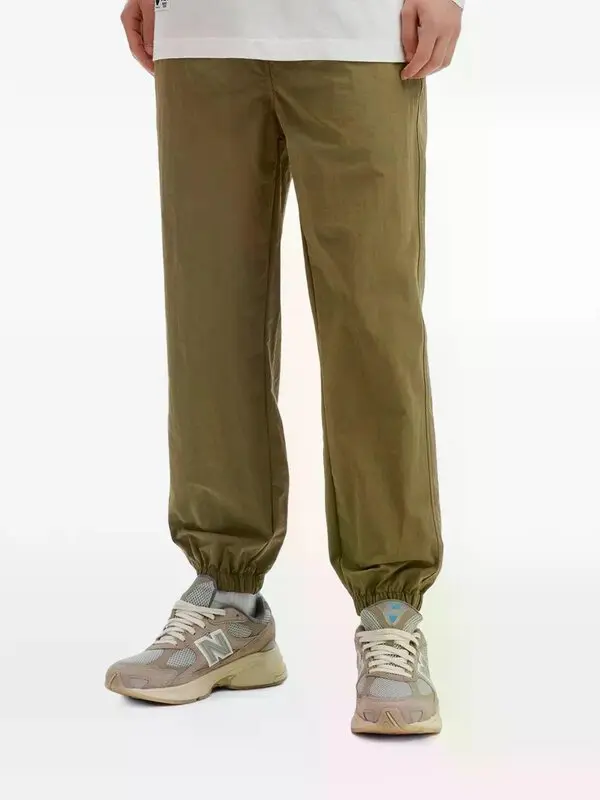 FINGERCROXX Logo-patch Drawstring-waist Track Pants