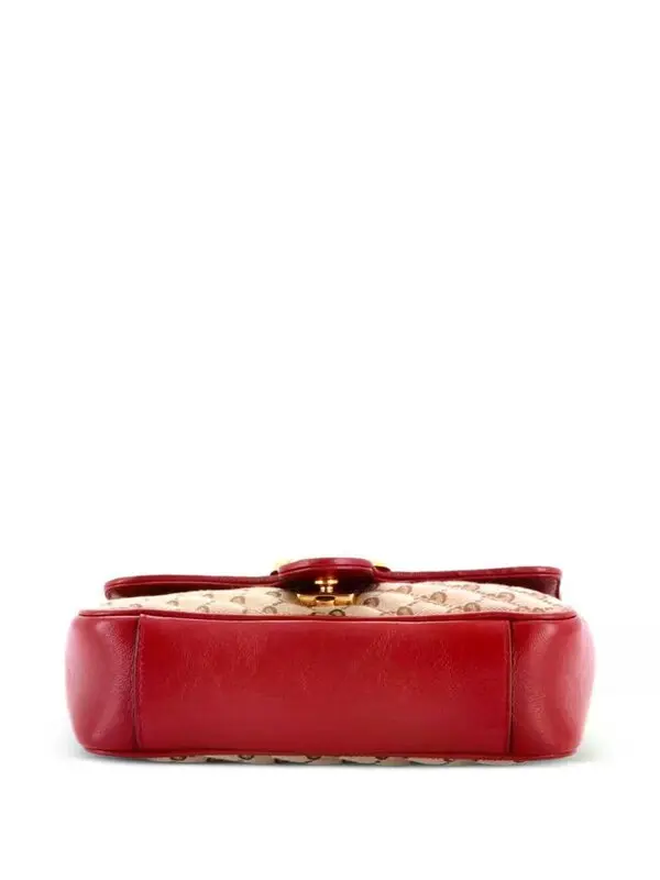 Gucci Gg Marmont Mini Crossbody Bag - Red