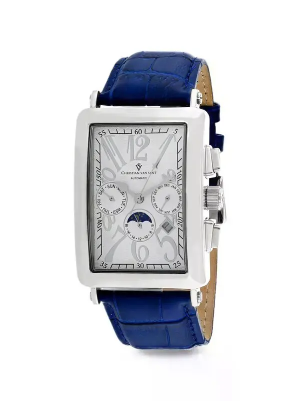CHRISTIAN VAN SANT Prodigy Rectangular Automatic Watch - White