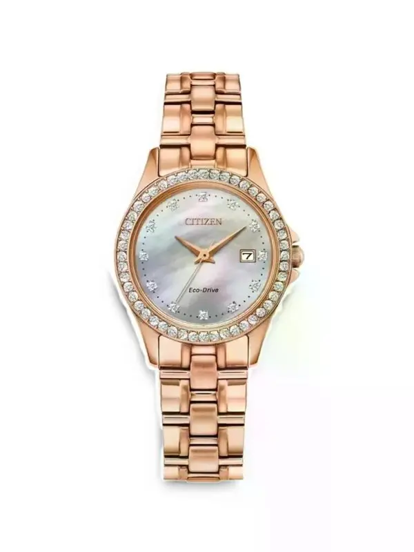 Citizens Of Humanity Classic Crystal-embellished 28mm Watch - Neutrals