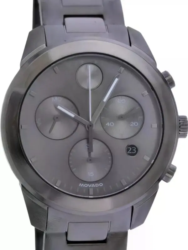 Movado 42mm Chronograph Watch - Black