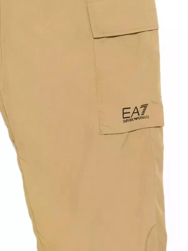 EA7 Logo Print Cargo Pants