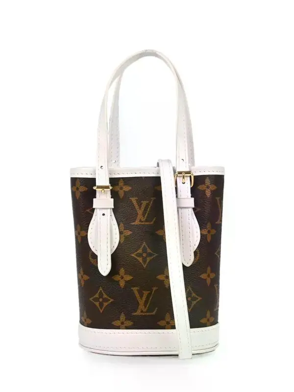 LOUIS VUITTON 2010-2020s Nano Bucket 2way Monogram Bag