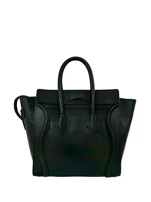 Celine 2017 Micro Smooth Calfskin Luggage Tote Bag