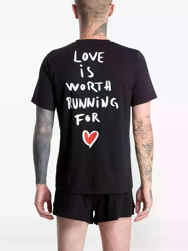 SAYSKY Motion Slogan-print T-shirt