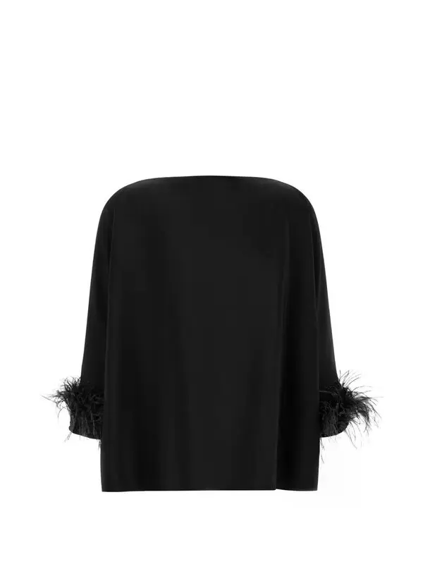 GIANLUCA CAPANNOLO Laura Feather-cuff Laura Blouse