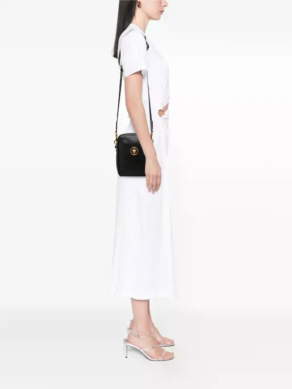 Versace 2021 Leather Medusa Crossbody Bag
