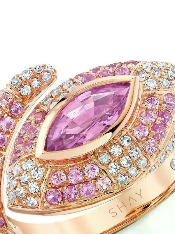 Shay Evil Eye Sapphire And Diamond Ring