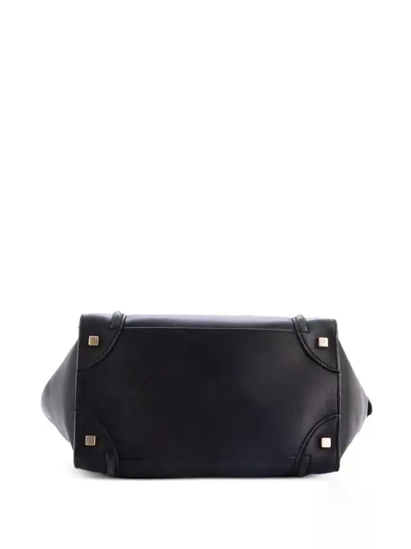 Celine Luggage Bag Smooth Leather Mini Tote