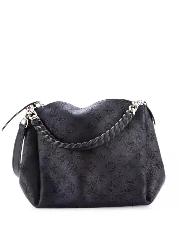 LOUIS VUITTON Babylone Handbag Mahina Leather Bb Hobo Bag