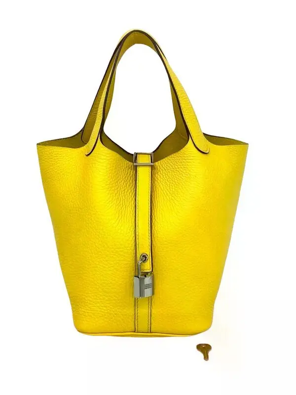 Hermès 2000 Clemence Picotin Lock 18 Handbag