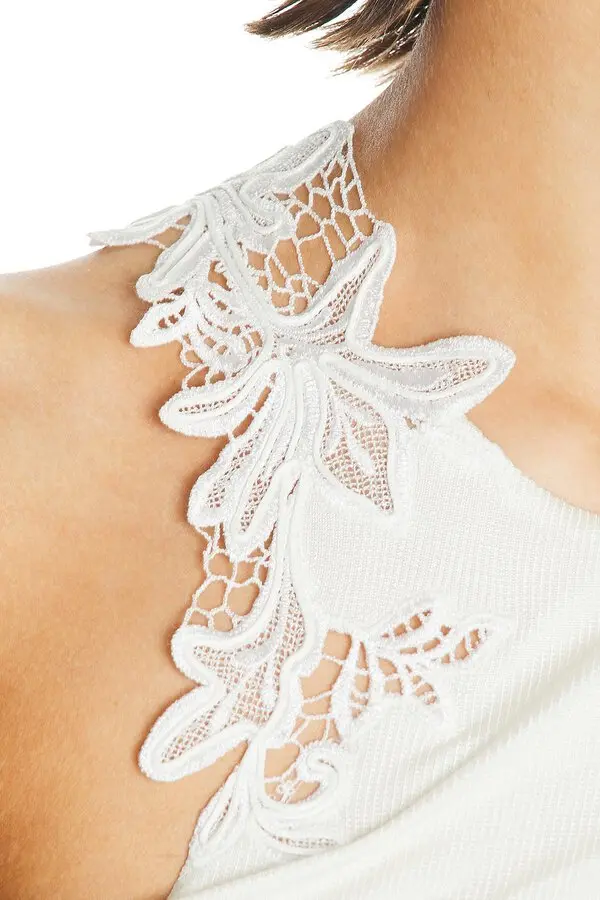 Christopher Esber Hibiscus Embroidered Fold Up Mini Dress