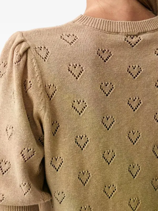 TWINSET Jumper With Heart Pattern