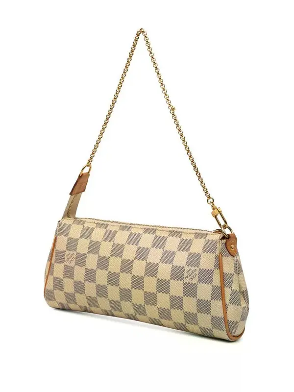 LOUIS VUITTON 2015 Damier Azur Eva Satchel
